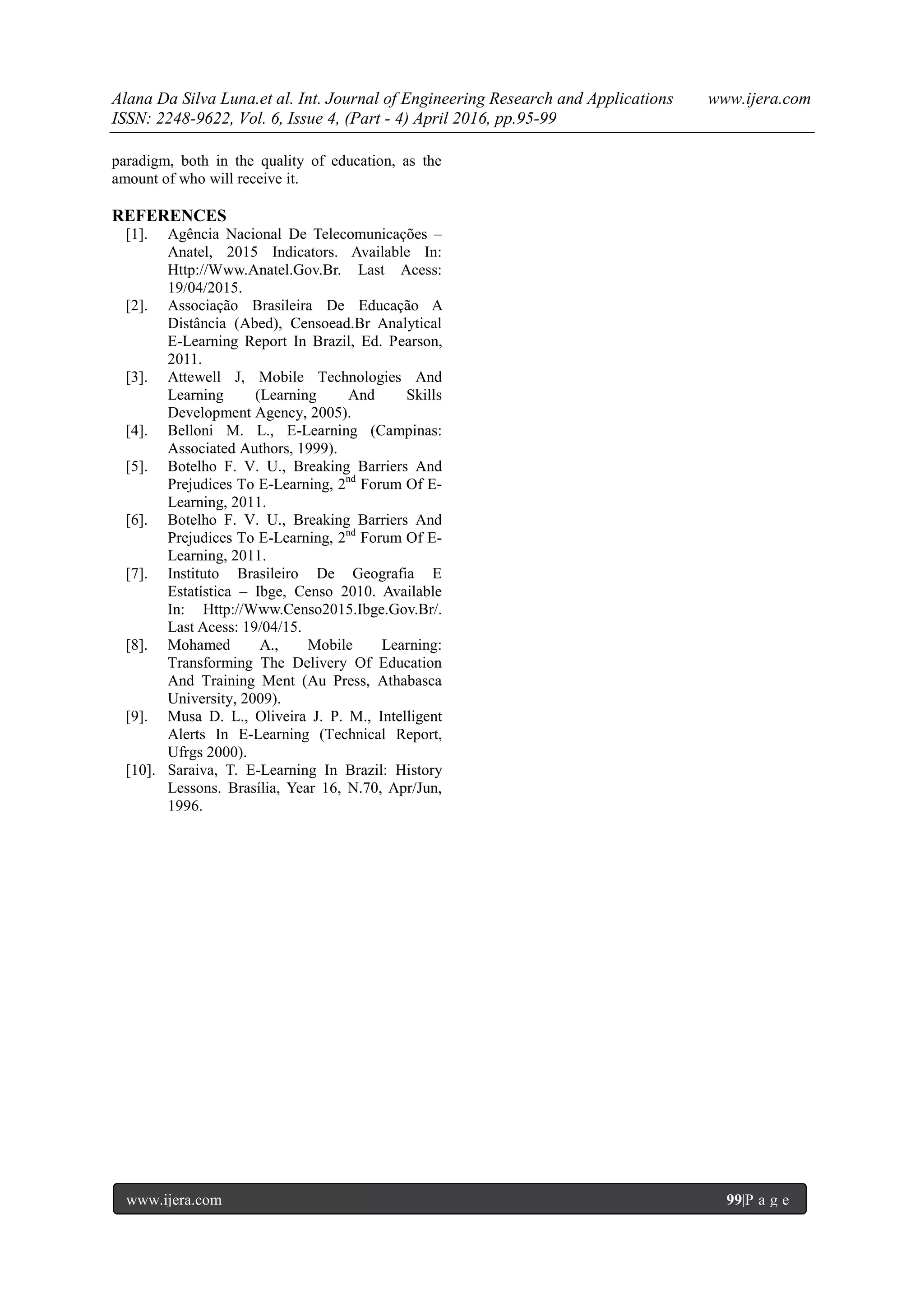 Implementing an Android Tool for Visually Impaired Students of E-Learning | PDF