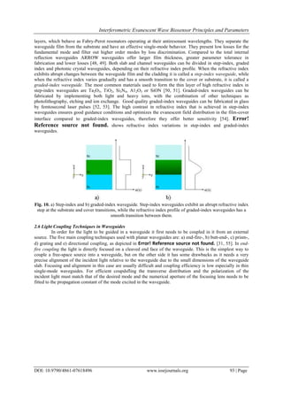 Interferometric Evanescent Wave Biosensor Principles and Parameters | PDF