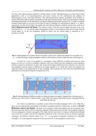 Interferometric Evanescent Wave Biosensor Principles and Parameters | PDF