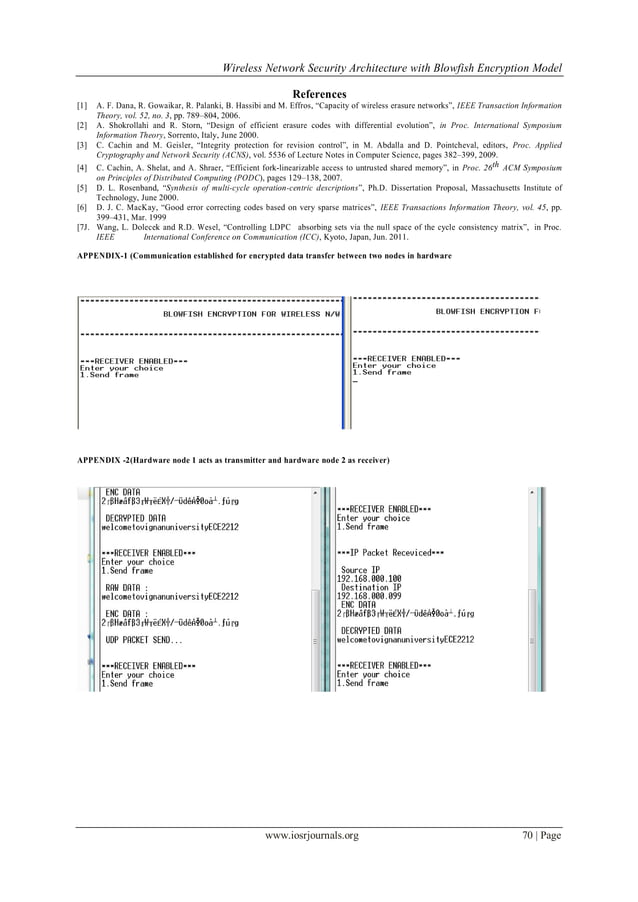 Wireless Network Security Architecture with Blowfish Encryption Model ...