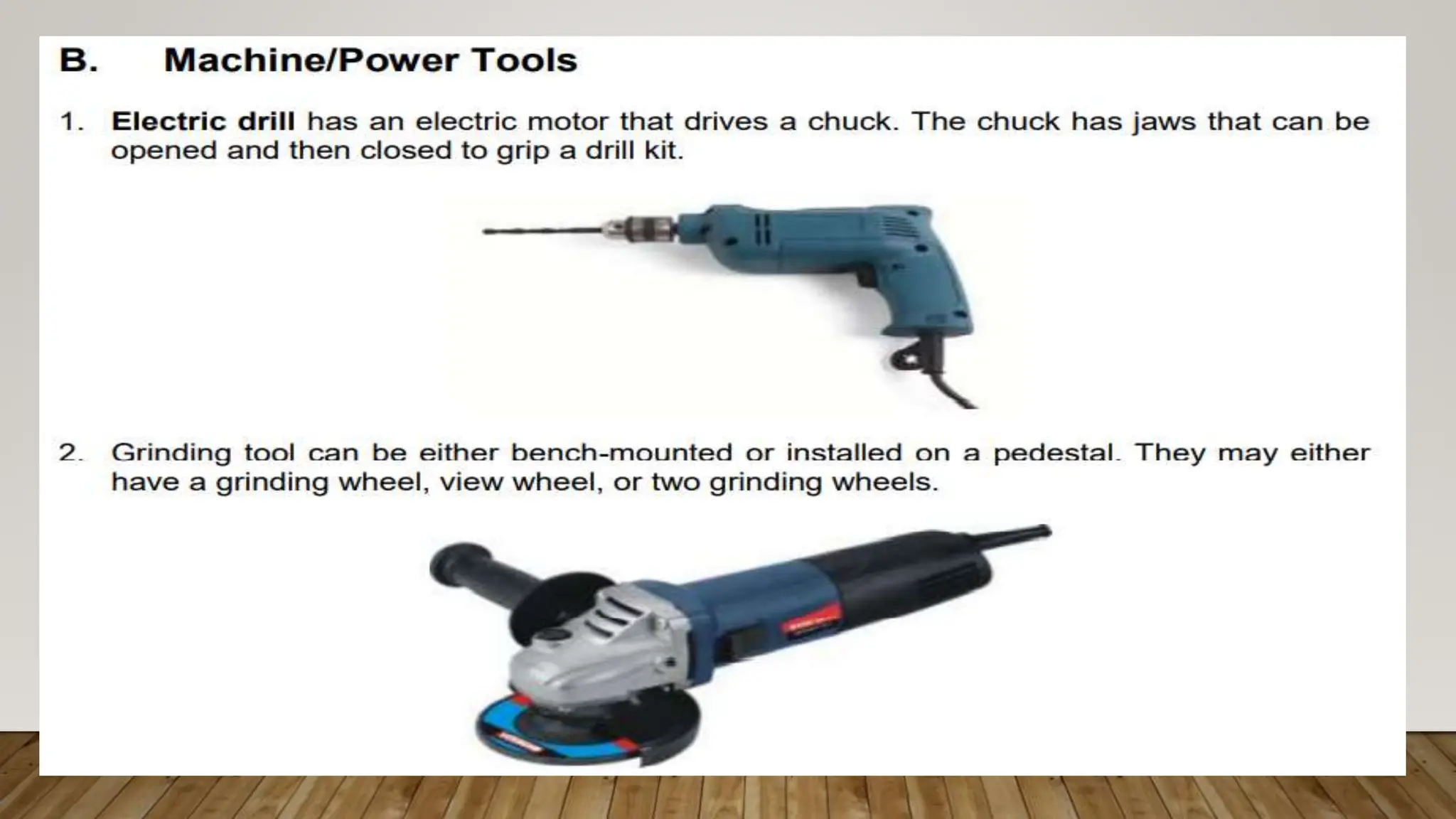 Classification_of_Tools_and_Equipment.pptx | Woodworking | Arts and Crafts