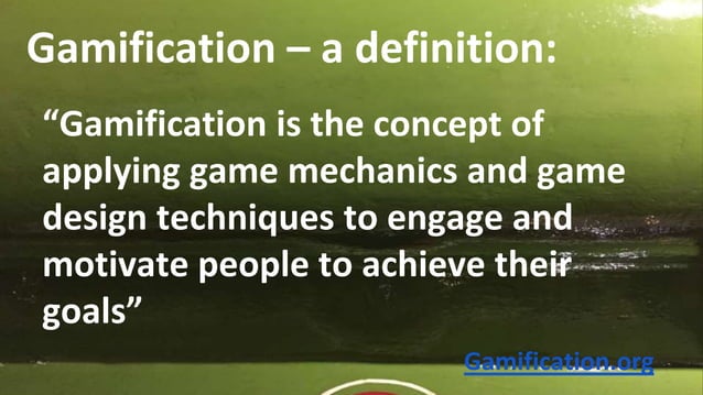 Gamification: Global library examples | PPT