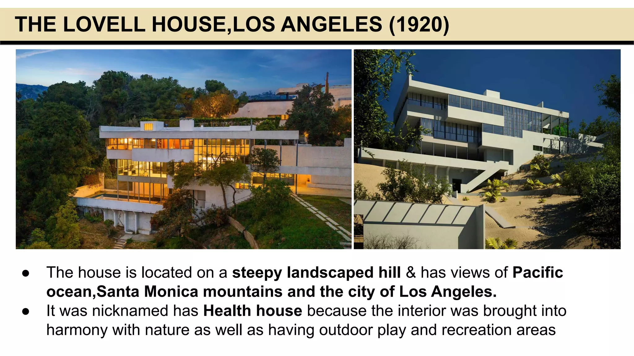 Lovell house | PDF
