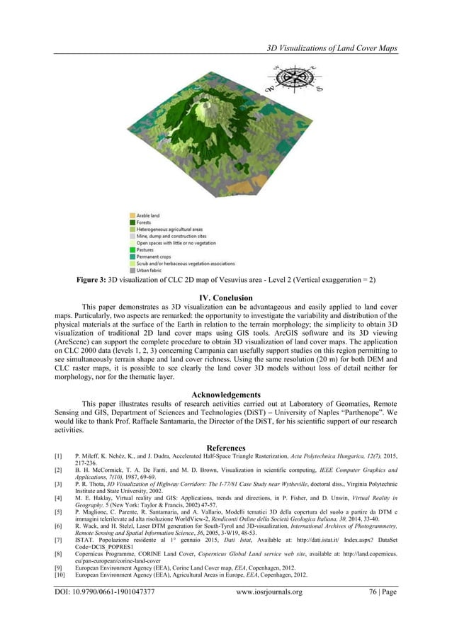 3D Visualizations of Land Cover Maps | PDF