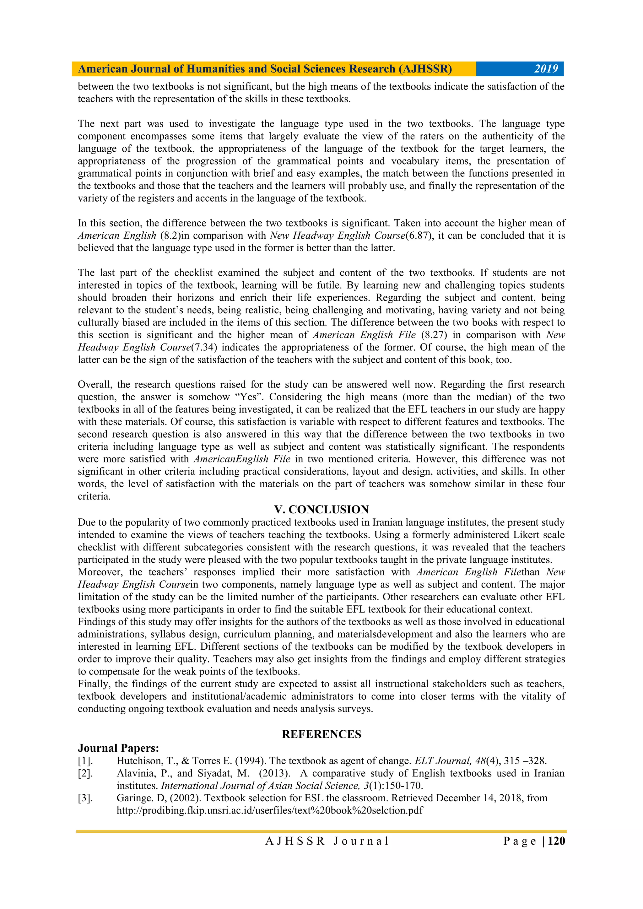 A Comparative Study of American English File and New Headway English ...