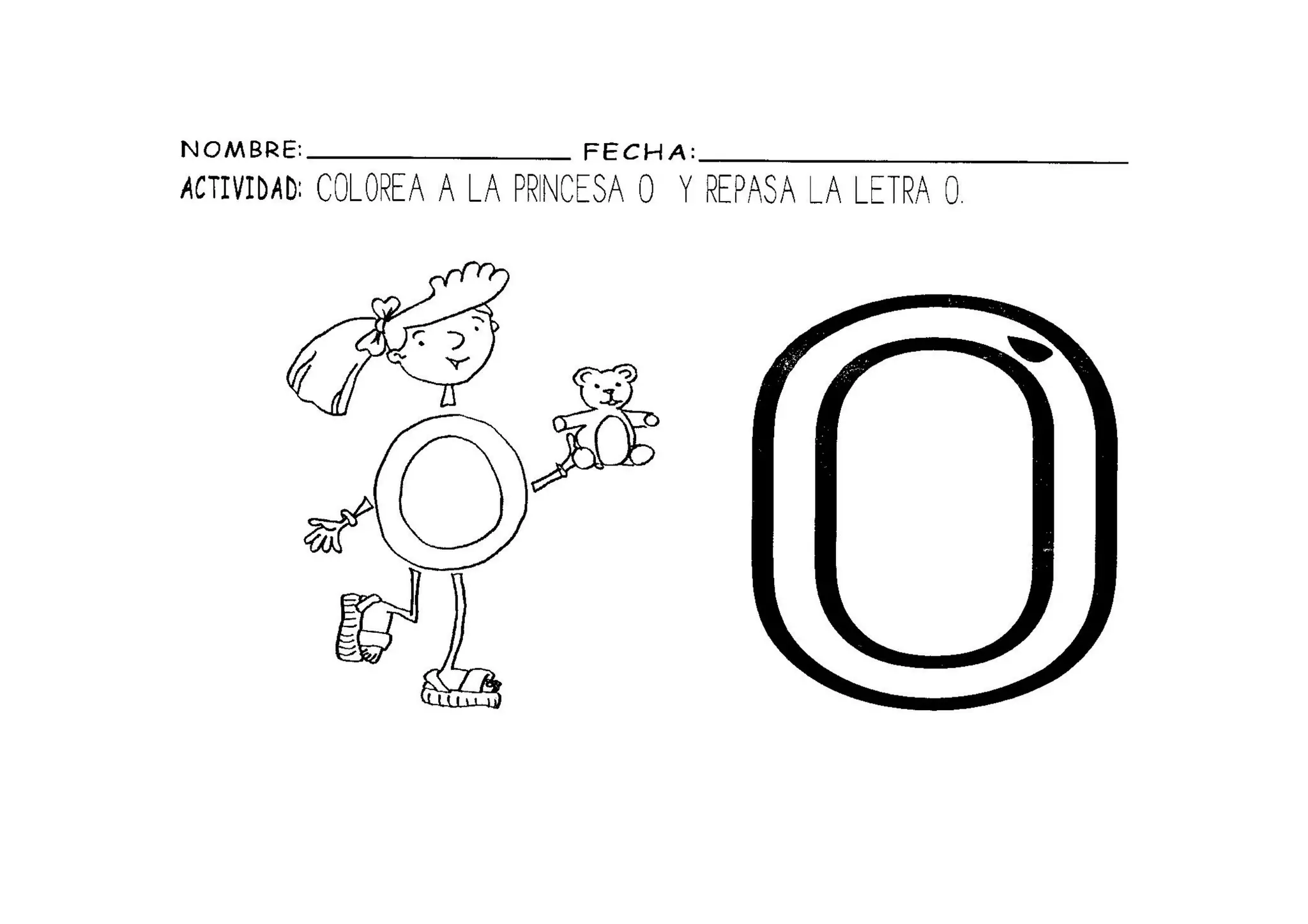 FICHAS DE LA VOCAL O | DOC