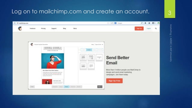 NEWSLETTER GUIDE How to use mailchimp | PPT