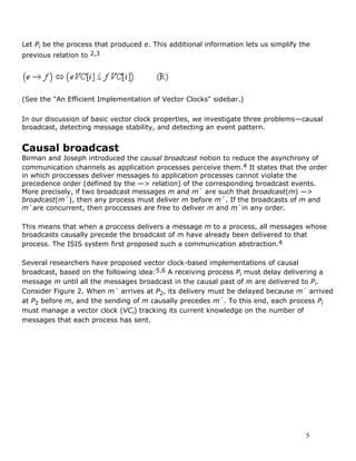 Vector Clocks | PDF | Computing | Technology & Computing