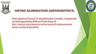 Retro diels alder reaction and ortho effect | PPTX