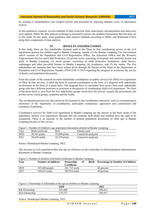 Multi-Stakeholders Coordination Practices in Public Services (Study on ...