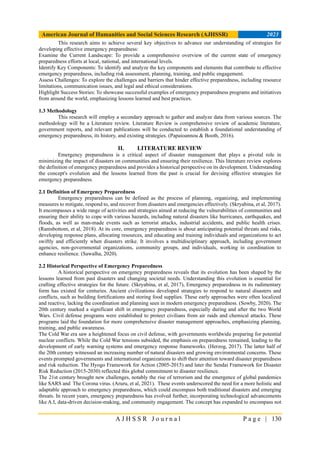 Strategies for Developing Effective Emergency Preparedness | PDF