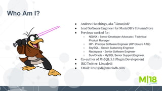 M|18 Understanding the Architecture of MariaDB ColumnStore | PDF