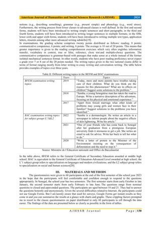 Creative Activities to Teach Writing Efficiently in Senegalese EFL ...