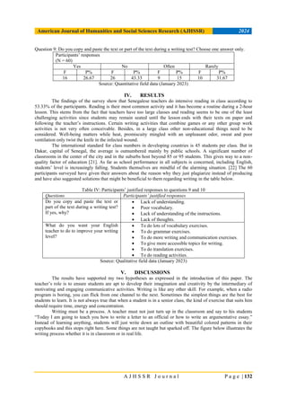 Creative Activities to Teach Writing Efficiently in Senegalese EFL ...