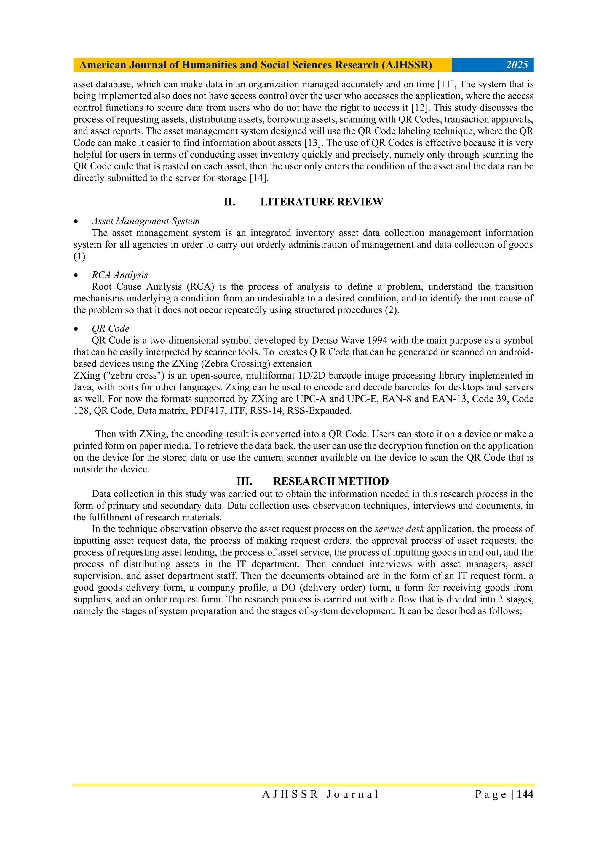 Management System for IT Assets Using RCA Analysis | PDF