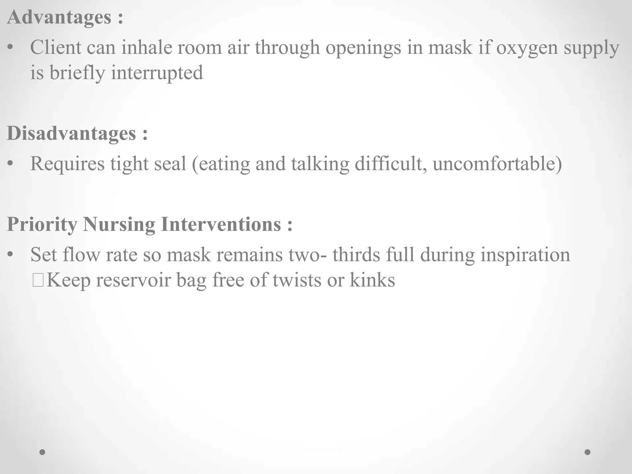 O2 administration, it types and nurses responsibilities | PPT