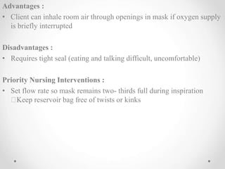 O2 administration, it types and nurses responsibilities | PPT