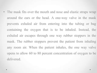 O2 administration, it types and nurses responsibilities | PPT