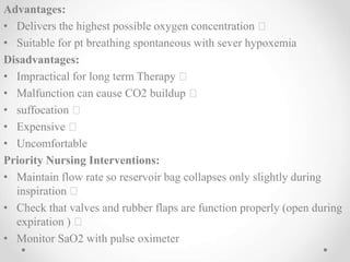 O2 administration, it types and nurses responsibilities | PPT