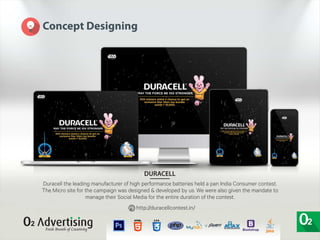 O2 advertising Digital portfolio | PPT