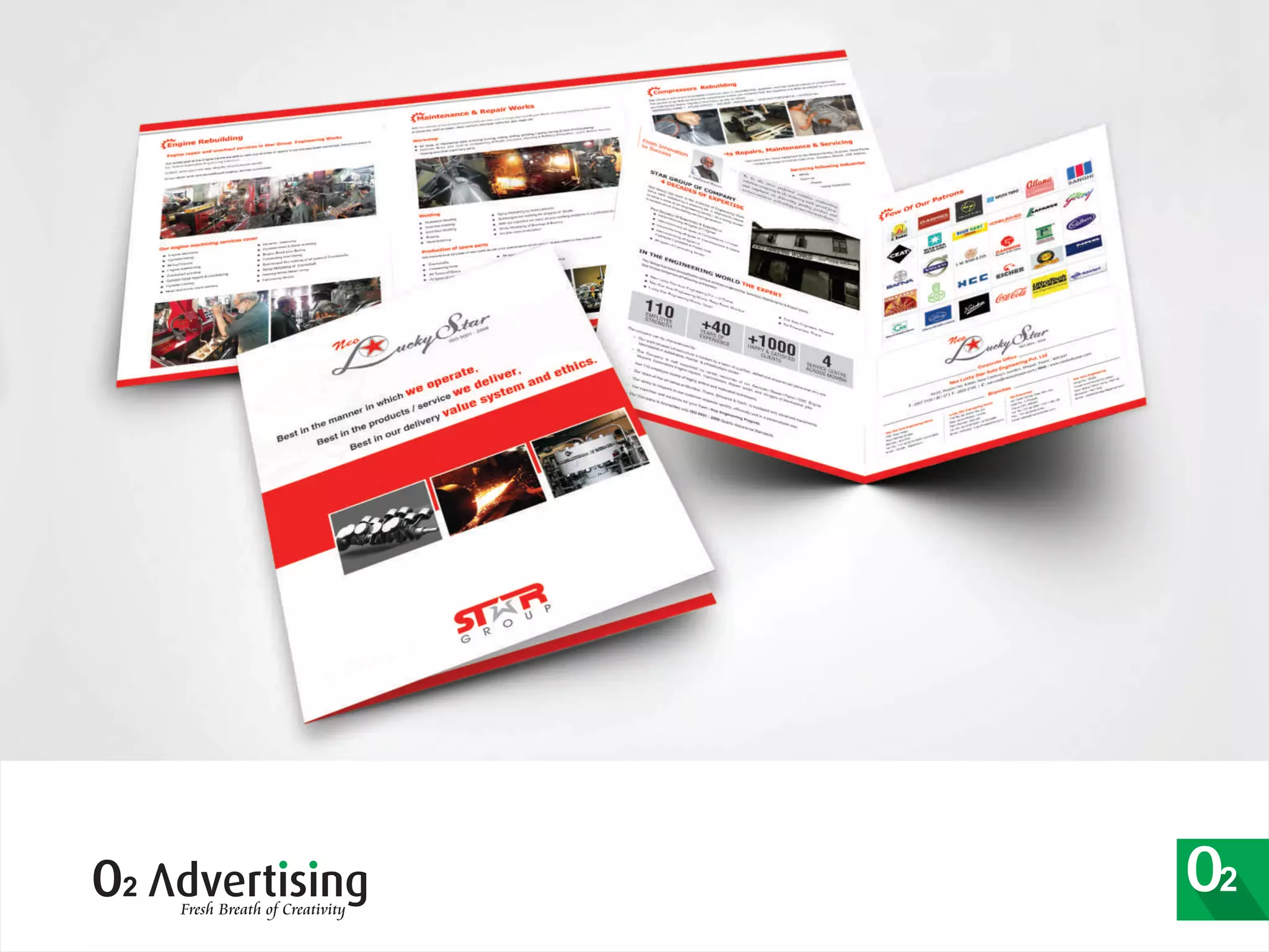 O2 Advertising profile - Graphic Design Agency | PPT