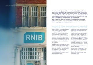 O2 and RNIB - A vision for the future | PDF