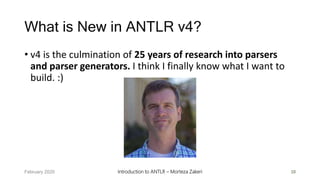 Antlr part1 introduction | PPTX