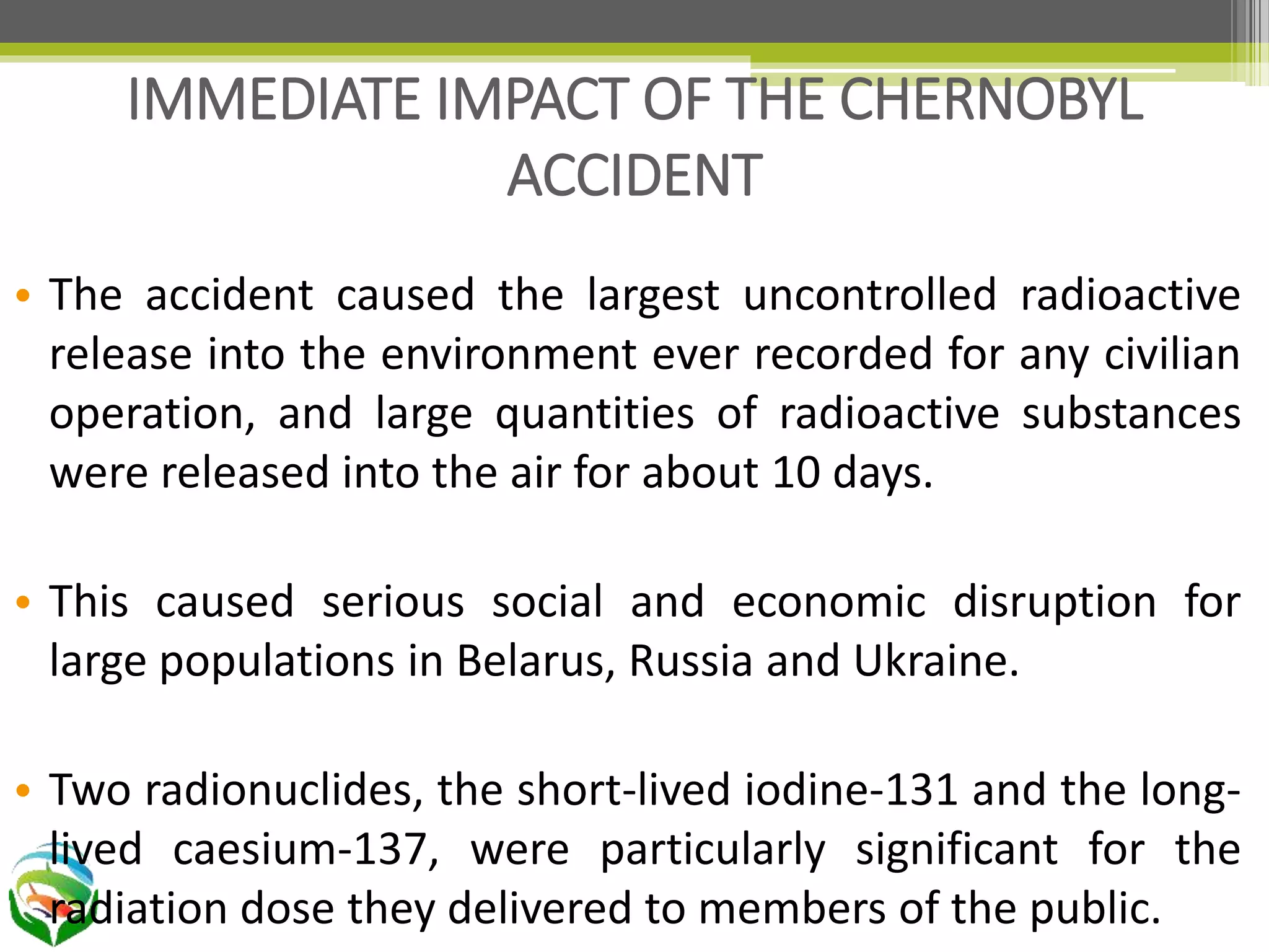 Chernobyl disaster | PPTX