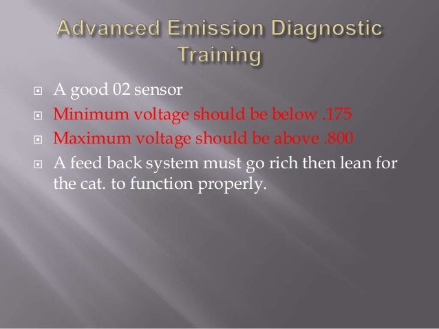 VVC AUTO 85.5 - Smog Technician - Level 1 - O2 sensor _waveform_chara…