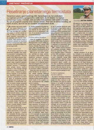 Anton Komat - RESETIRANJE PLANETARNEGA TERMOSTATA | PDF