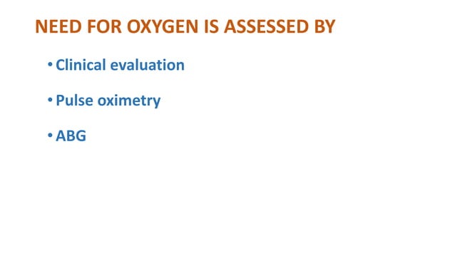 Oxygen Therapy | PPTX | Ear, Nose and Throat Conditions | Diseases and ...
