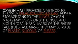 Oxygen therapy administration and types | PPTX
