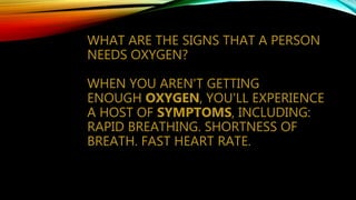 Oxygen therapy administration and types | PPTX