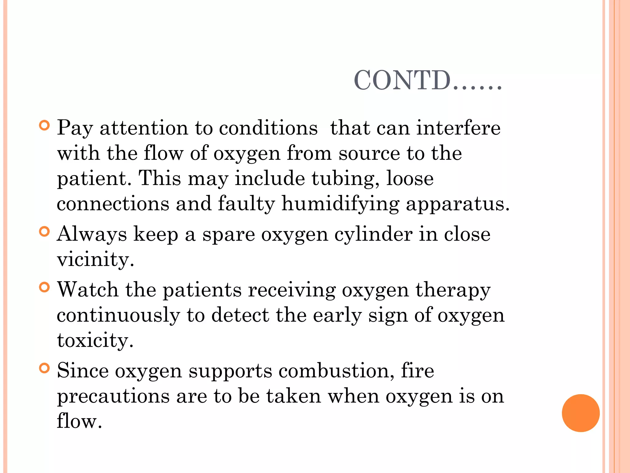 O2 therapy procedure | PPT