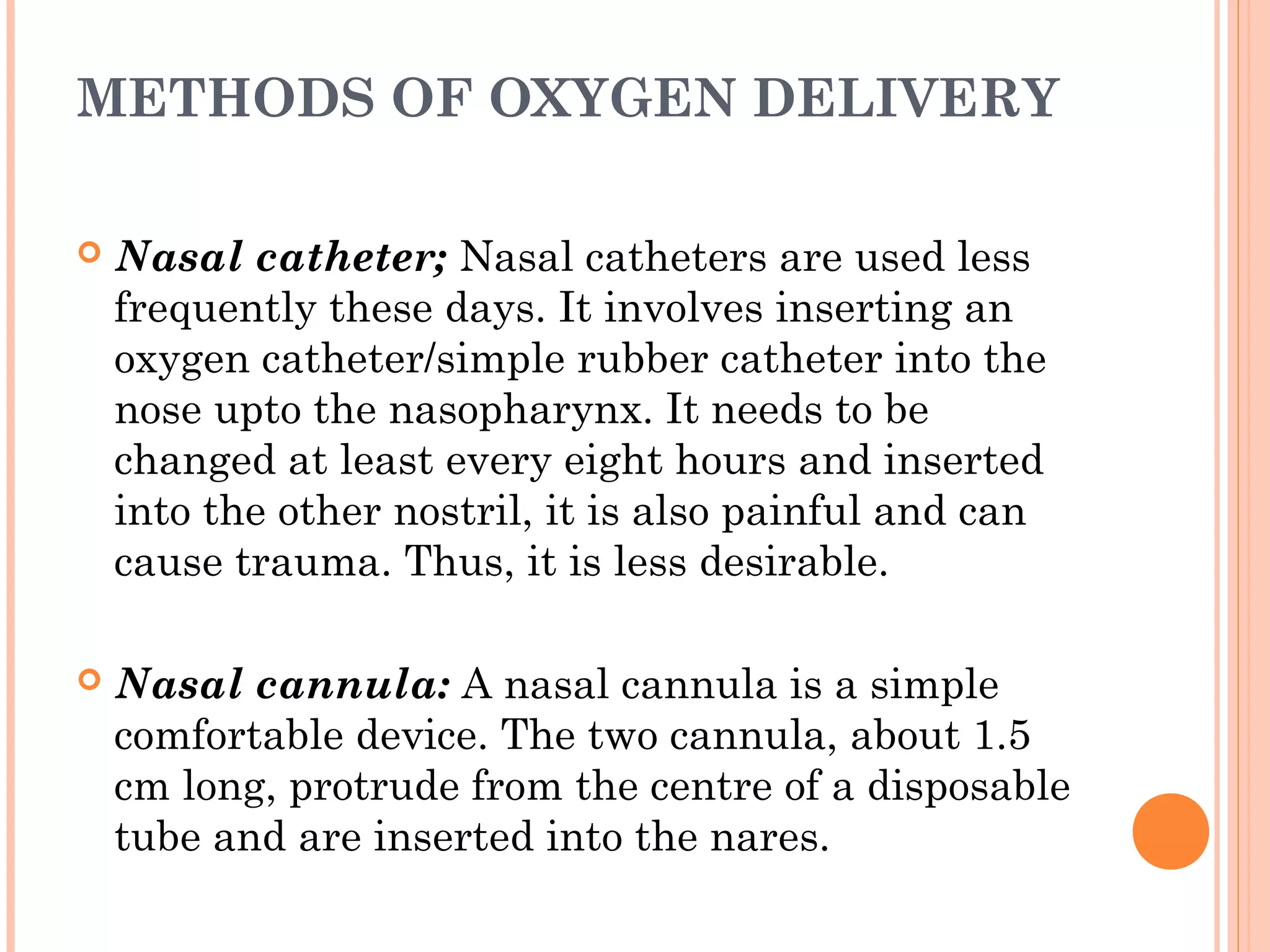 O2 therapy procedure | PPT