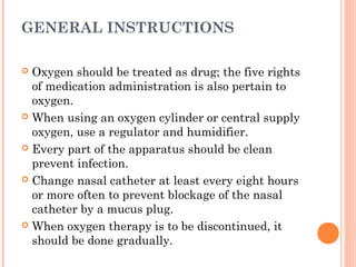 O2 therapy procedure | PPT