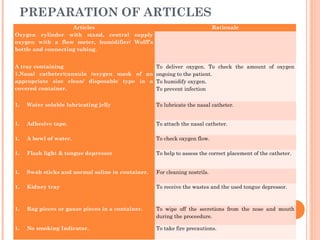 O2 therapy procedure | PPT