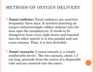 O2 therapy procedure | PPT