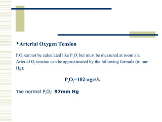Physiology of O2 transport & O2 Dissociation Curve | PPT