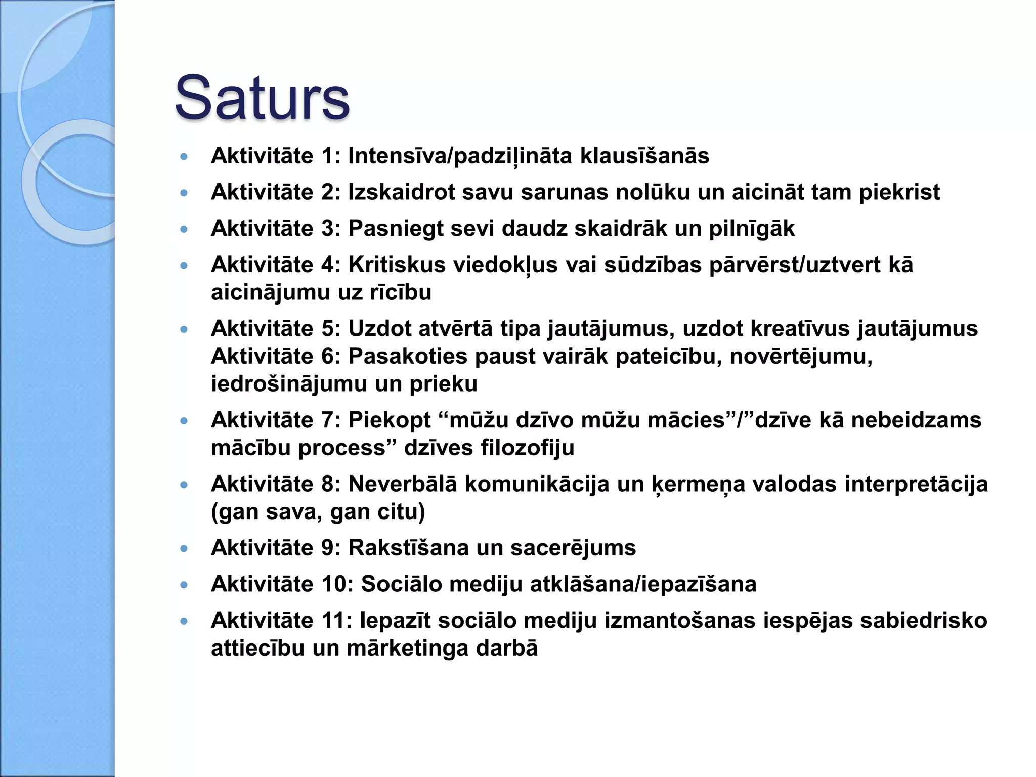 10. modulis – Komunikācija | PPT