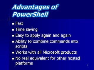 Getting Started with PowerShell for Office 365 | PPTX