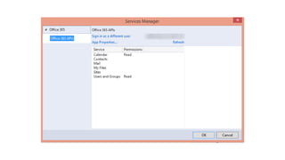 Getting started with Office 365 APIs | PPT