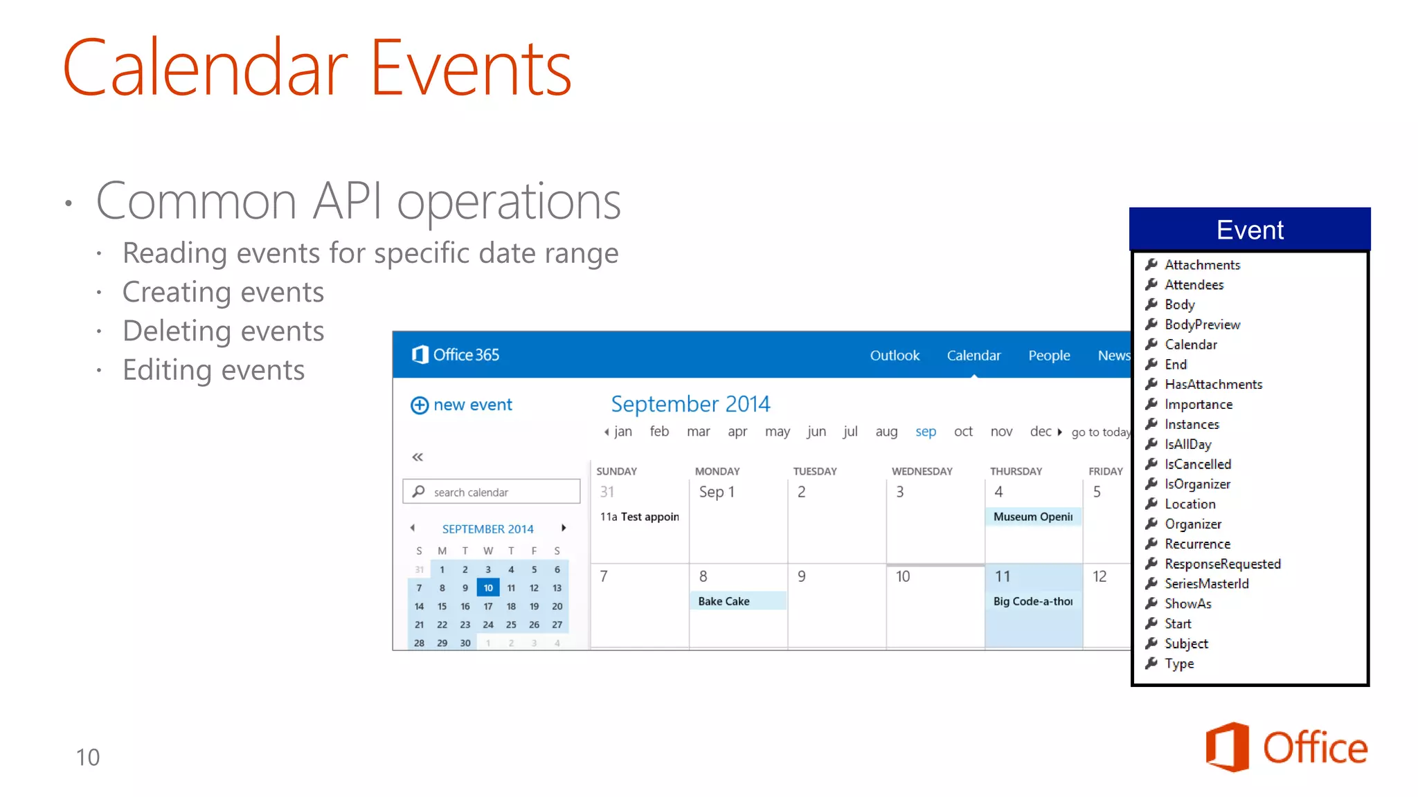 O3653-2 Deep Dive into Office 365 APIs for Calendar, Mail, and Contacts ...