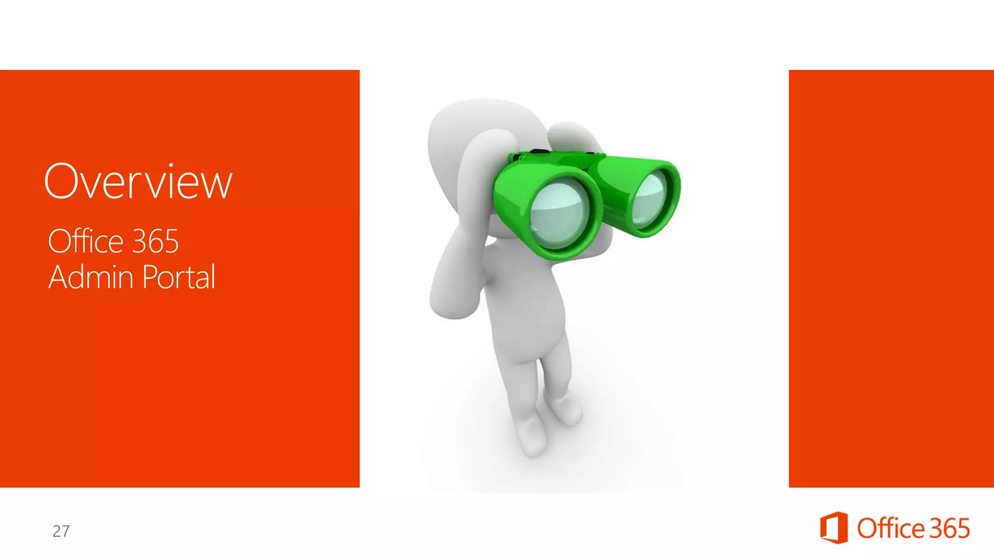 Intro to the Office 365 Admin Center | PPTX