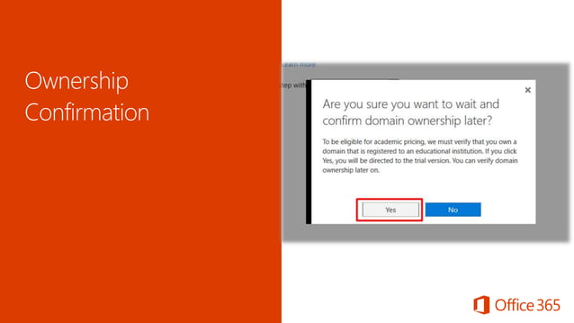Microsoft Office 365 For Education signup | PPTX