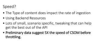 SPO Migration - New API | PPTX | Cloud Computing | Internet