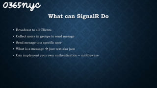 Azure SignalR - Another tool in the toolbeld | PPT