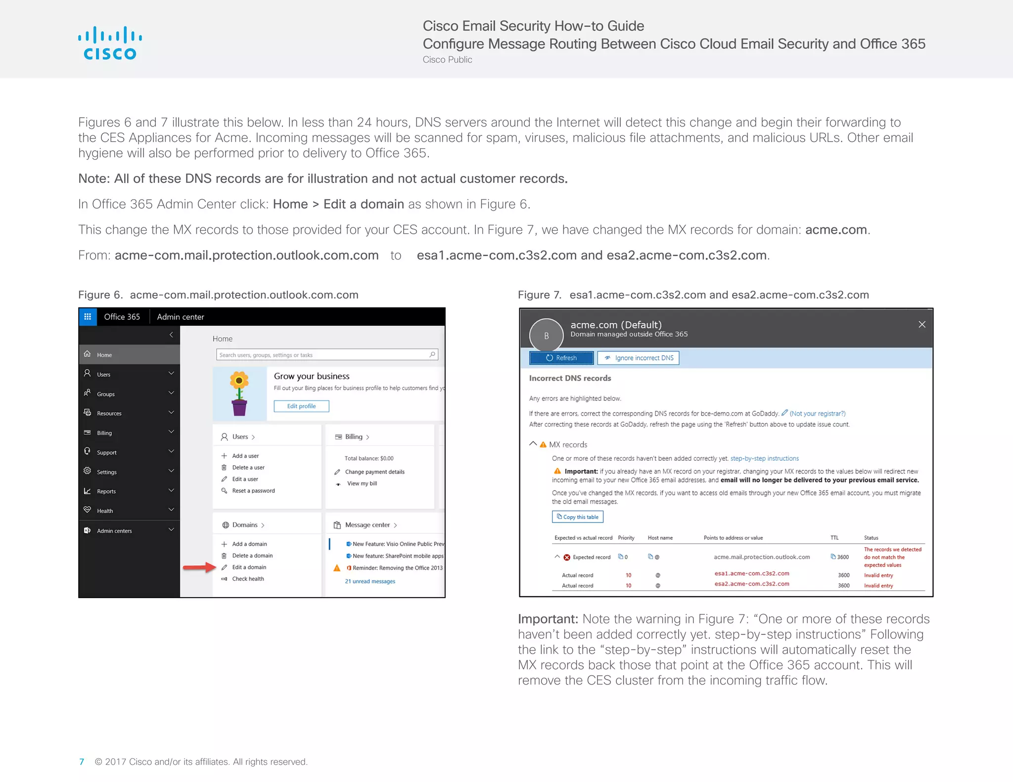 O365 to cisco cloud guide | PDF | Email | Internet