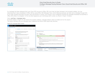 O365 to cisco cloud guide | PDF | Email | Internet
