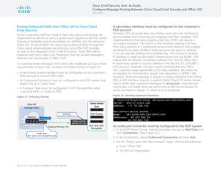 O365 to cisco cloud guide | PDF | Email | Internet
